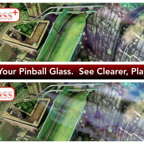 Pinball Glass - Classic Game Rooms