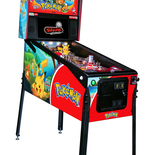 Stern Pokémon Premium Pinball Machine - Classic Game Rooms